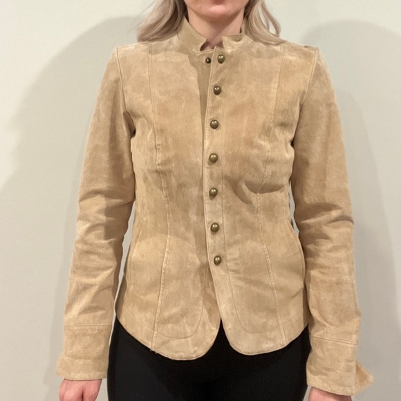Aria | Jackets & Coats | Aria Suede Leather Jacket | Poshmark